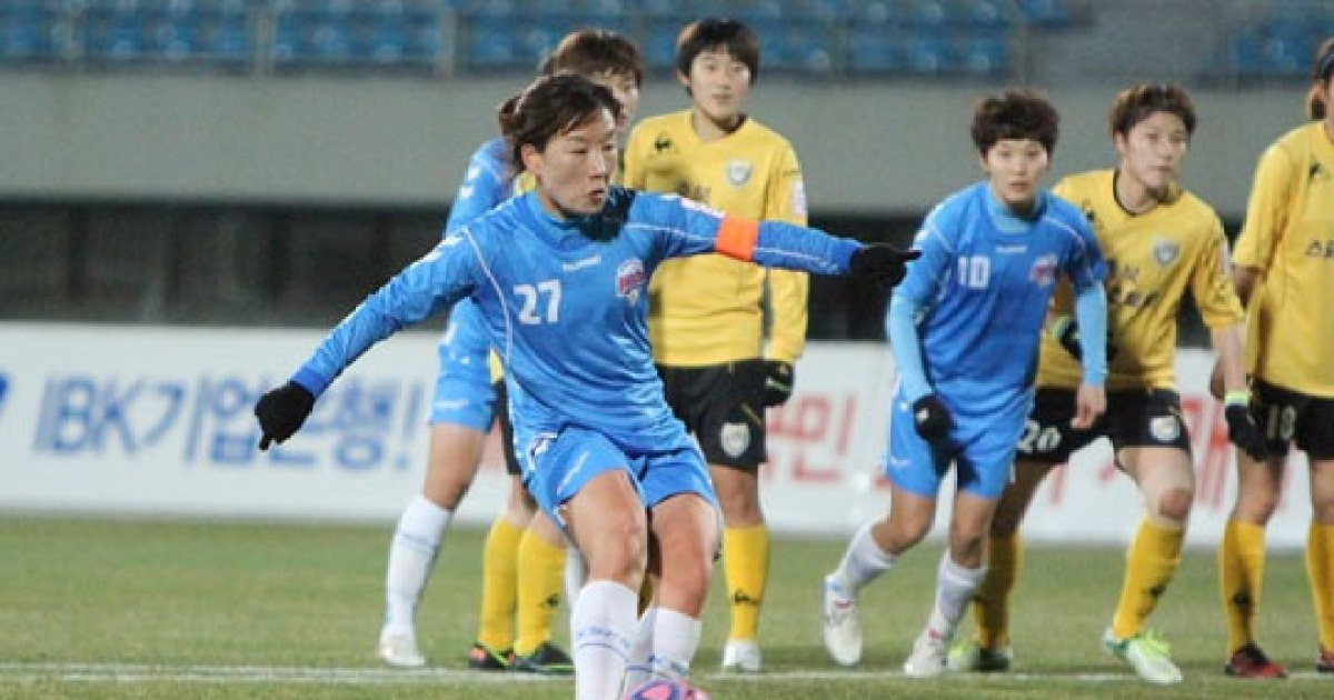 [WK리그] 전북KSPO, 부산상무에 2-1 승리..5위로 도약