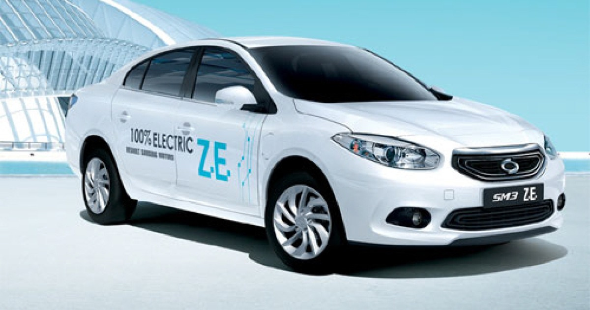 르노삼성차, SM3 전기차 예약판매 실시..가격은?