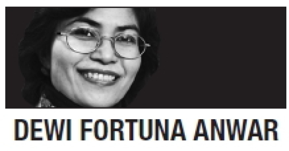 [Dewi Fortuna Anwar] Indonesia's cautious confidence