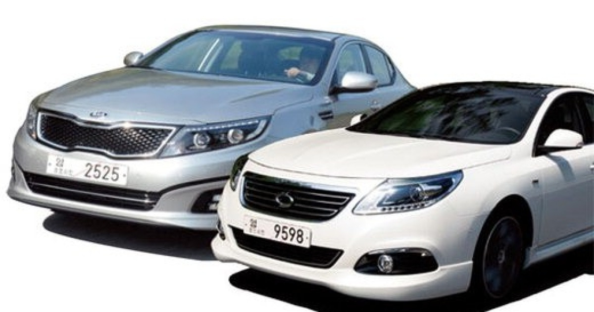 [시승기] 국내 완성차 '강심장 2인방' K5 터보 vs SM5 TCE