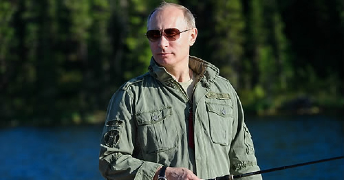 RUSSIA PUTIN FISHING