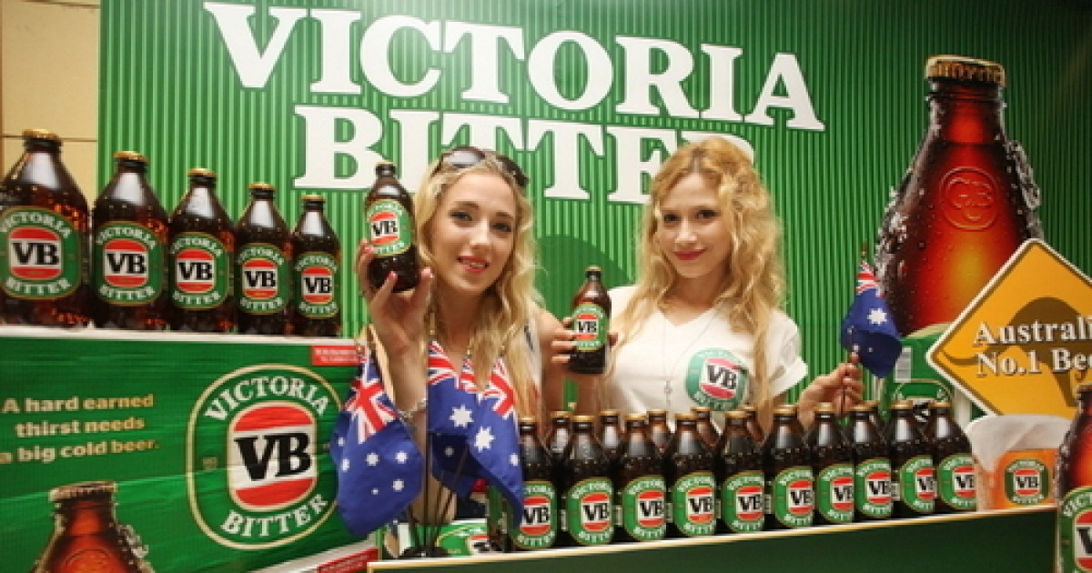 [유통]호주 대표 맥주 '빅토리아 비터(Victoria Bitter)' 국내 론칭