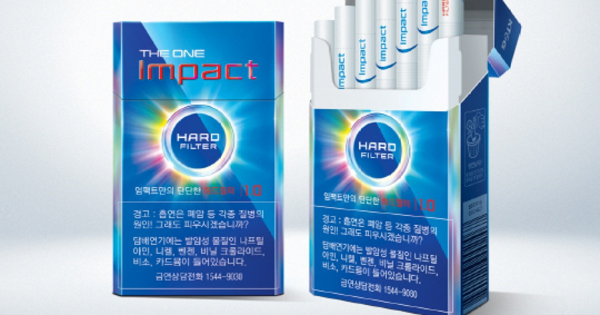 KT&G, 강력한 1mg, '더원 임팩트' 리뉴얼