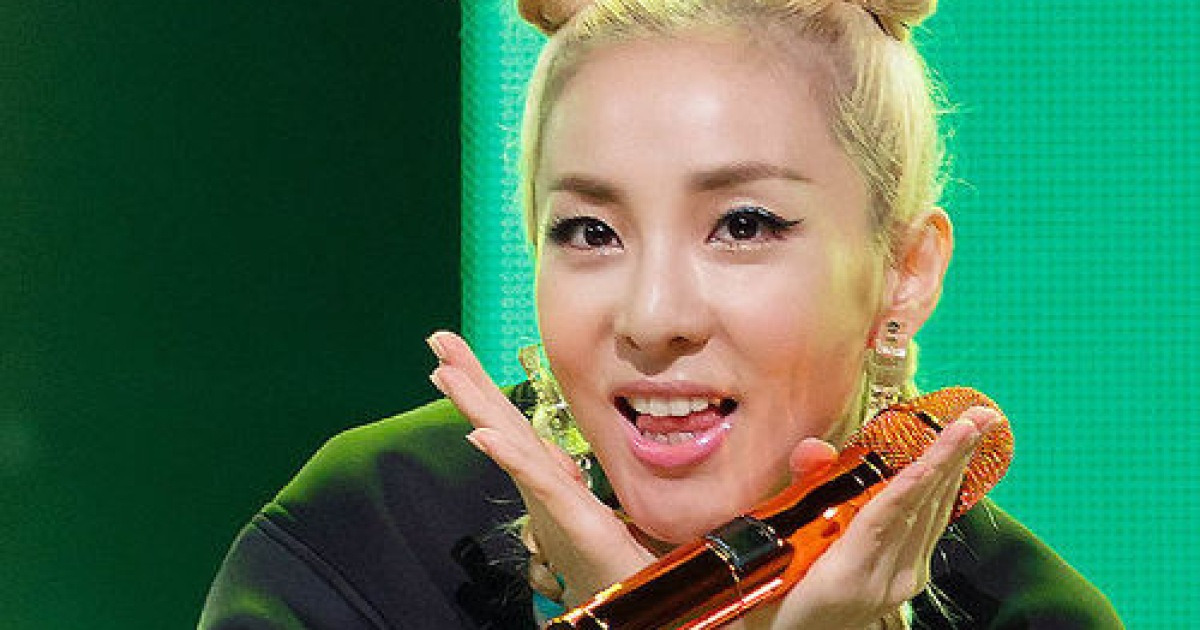 [사진]2NE1 산다라박,'귀엽죠'