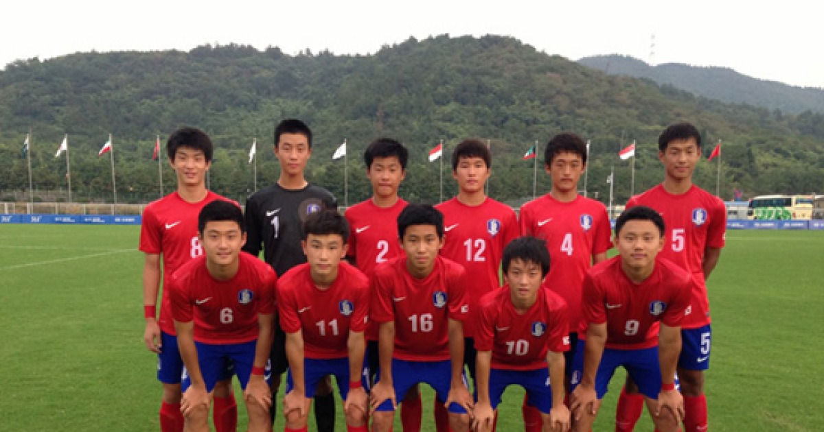 한국 U-14 대표팀, 동티모르 완파하고 아시안유스게임 4강행