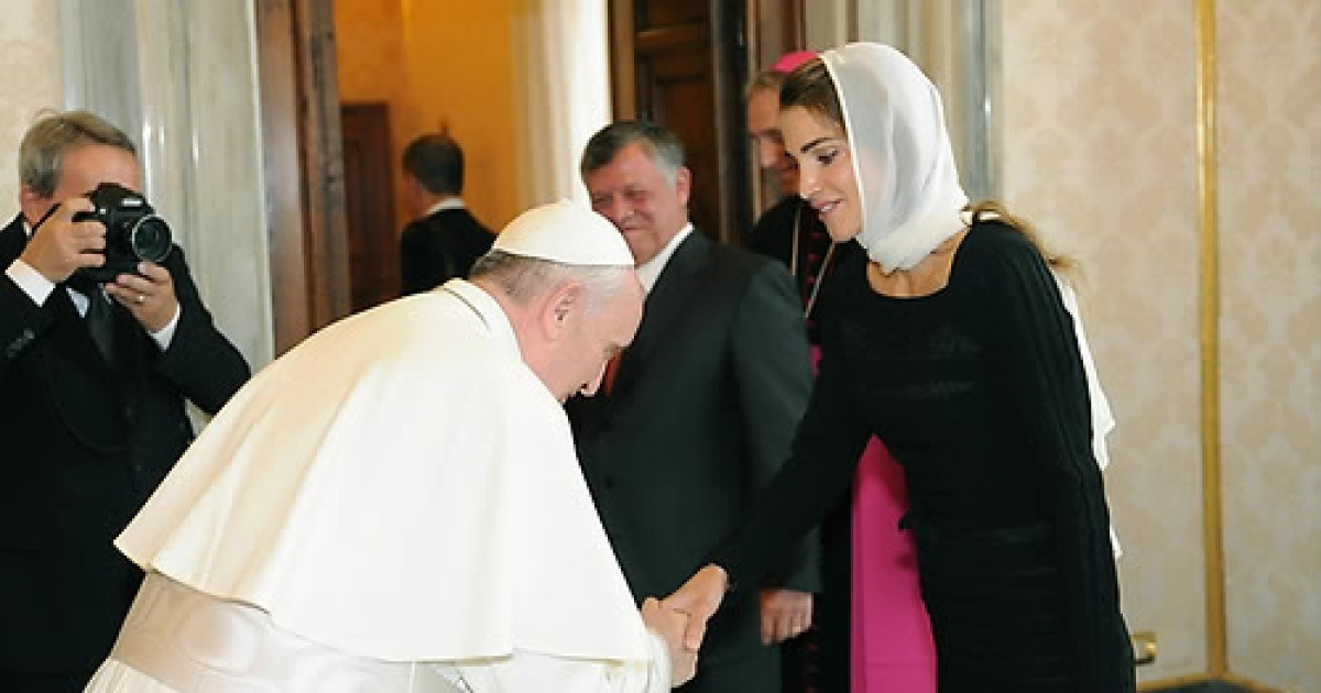 VATICAN JORDAN AUDIENCE