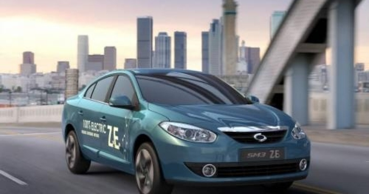 전기차 시대 개막..SM3 전기차 최고인기