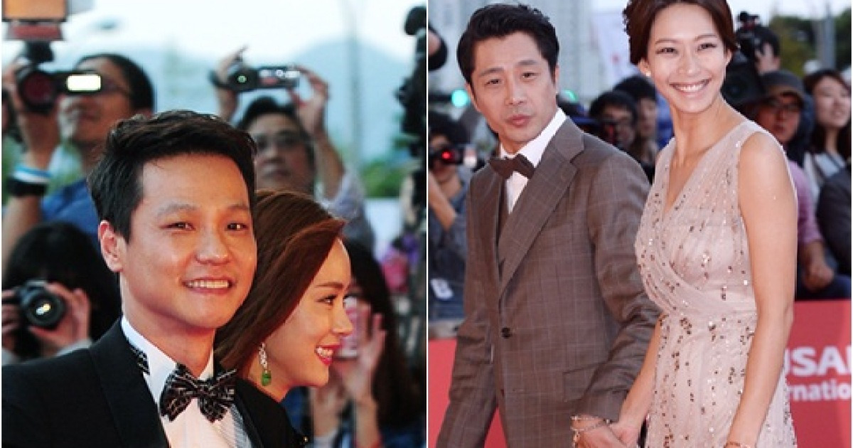 [18th BIFF] 홍경인 - 정애연 김진근 부부 레드카펫 '눈길'