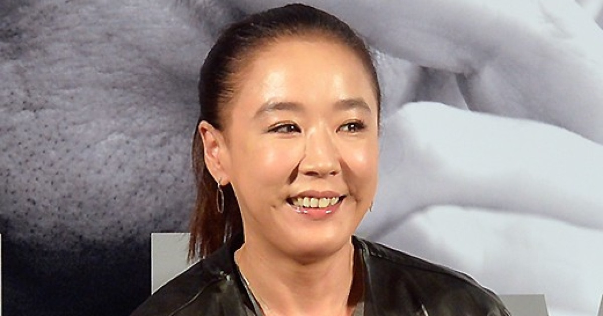 [T포토] 강수연 '미모는 여전해'(18th BIFF)