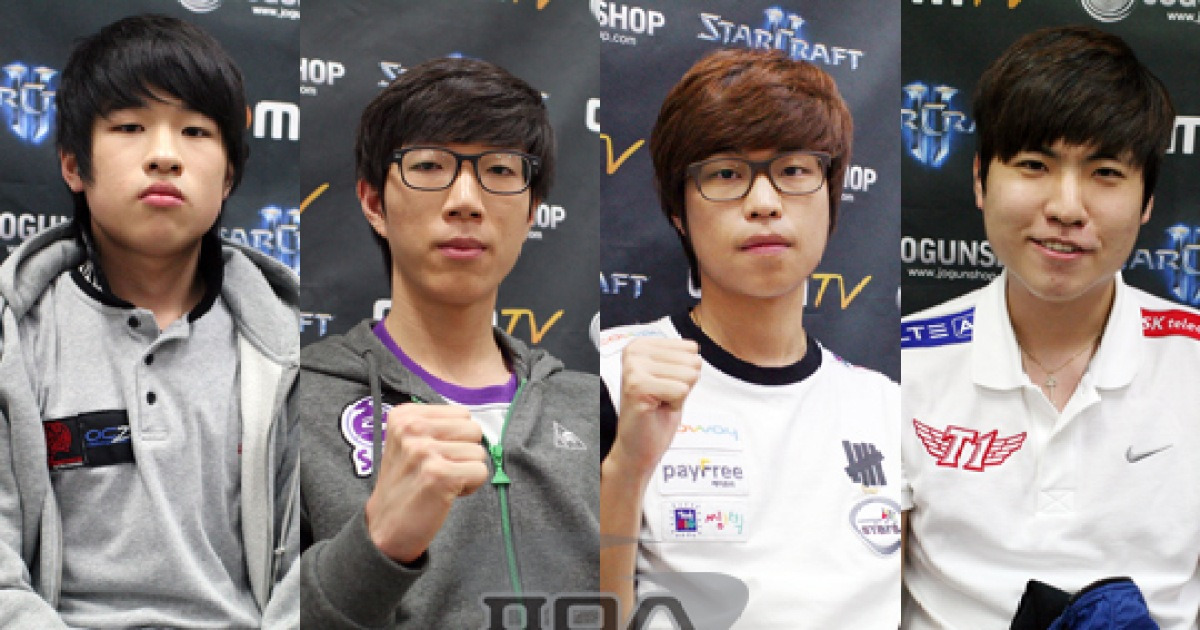 WCS GSL 4강, 조성주-김민철의 낙승 또는 백동준-어윤수의 파란