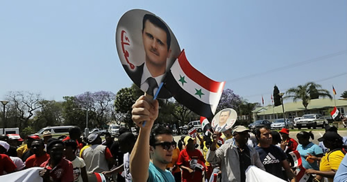 SOUTH AFRICA SYRIA DEMONSTRATION