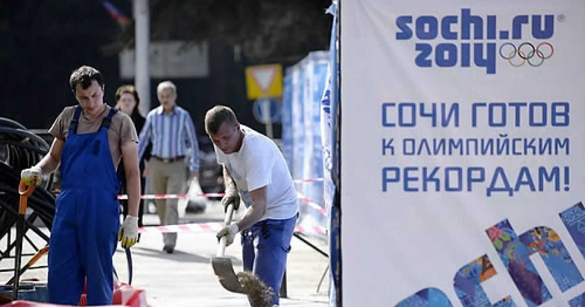 RUSSIA SOCHI 2014 OLYMPIC GAMES PREPARATIONS