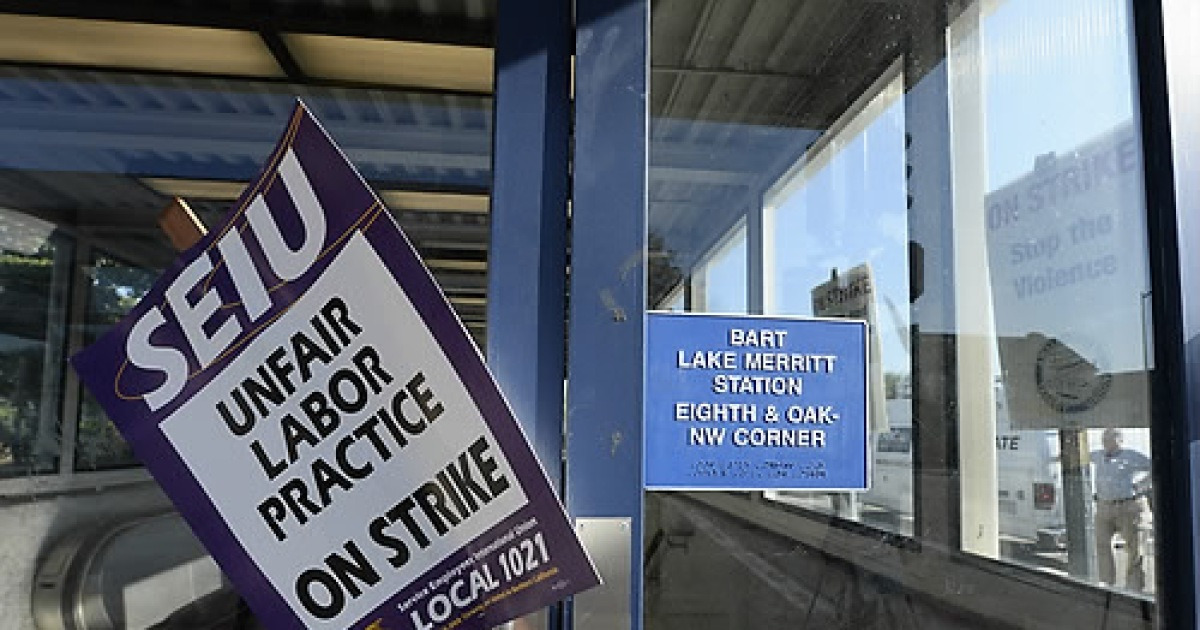 USA TRANSPORT BART STRIKE