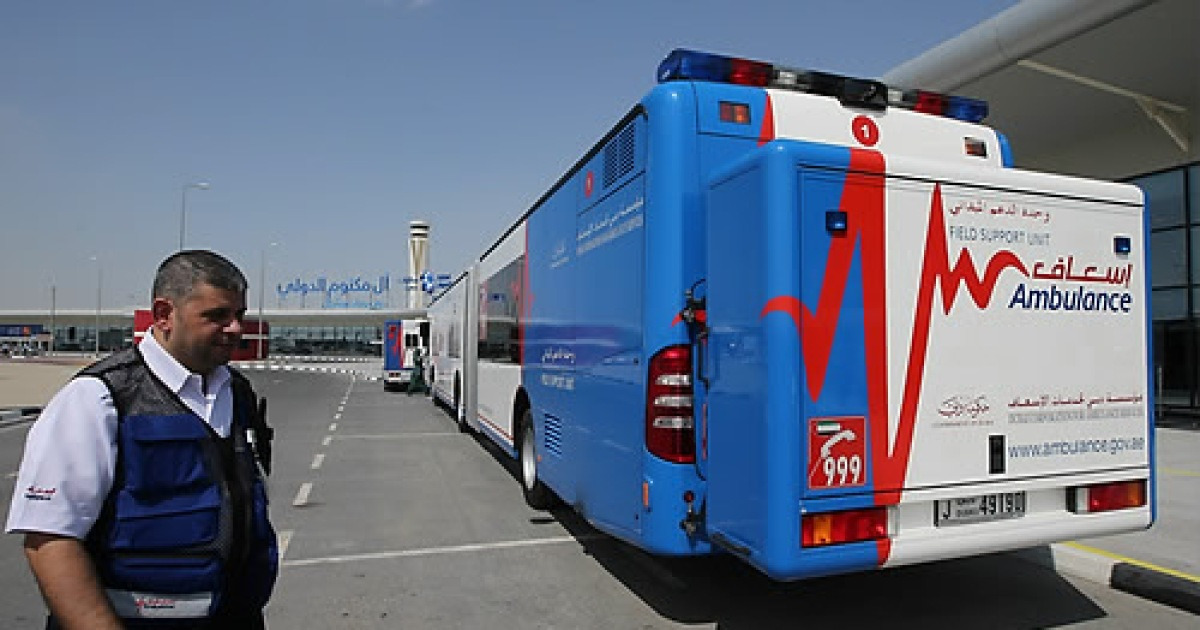 UAE AMBULANCE SUPERSIZE AMBULANCE