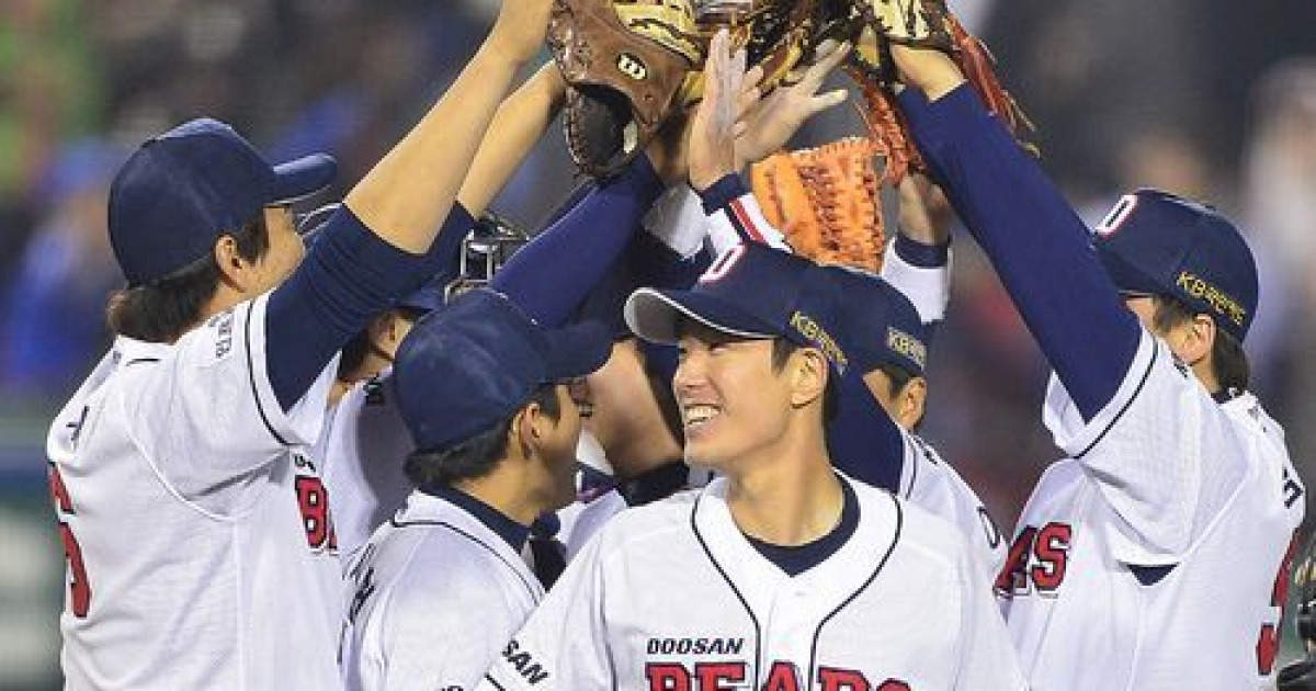 [사진]KS 3승 거둔 두산, '고지가 코 앞이야'