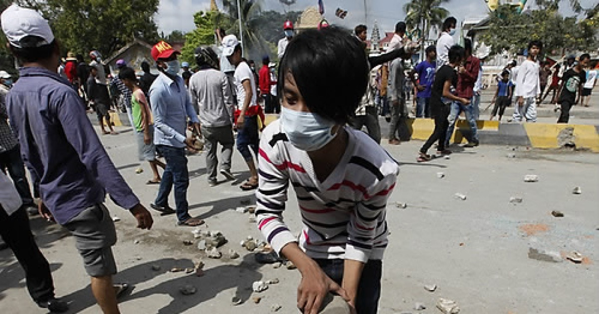 CAMBODIA GARMENT FACTORY PROTEST