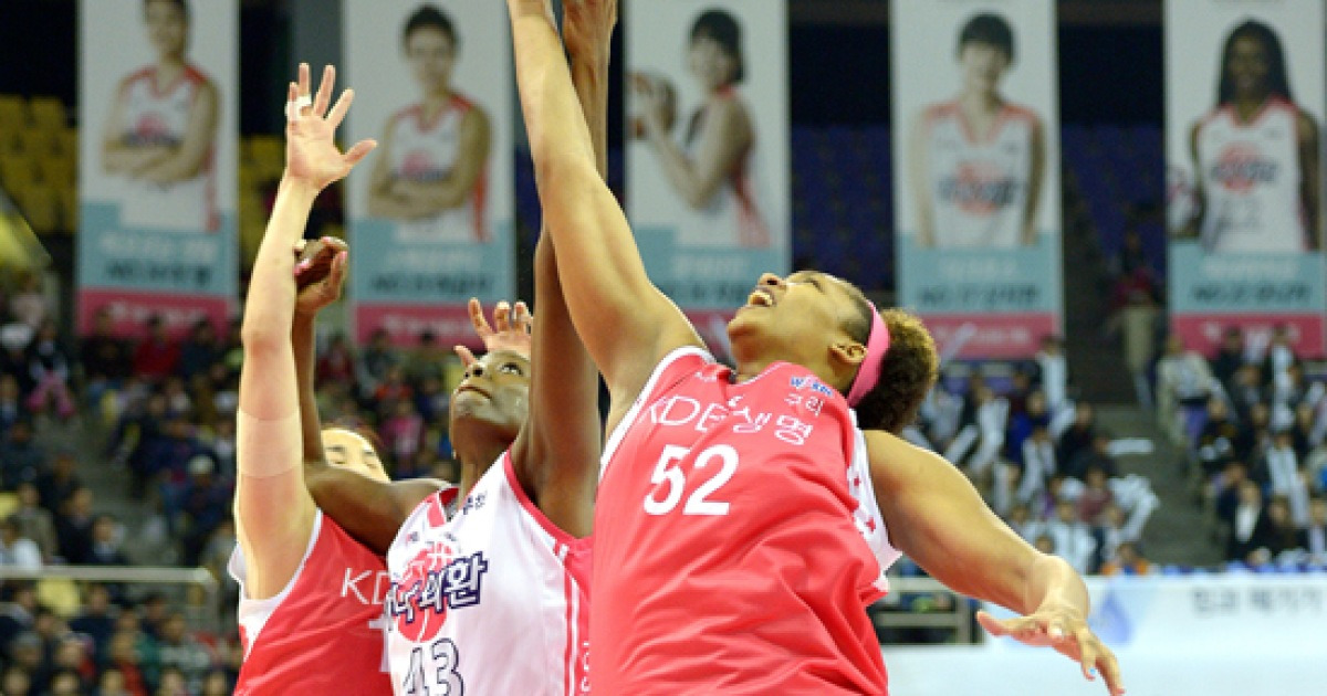 KDB생명, '국가대표 라인업' 이름값 했다