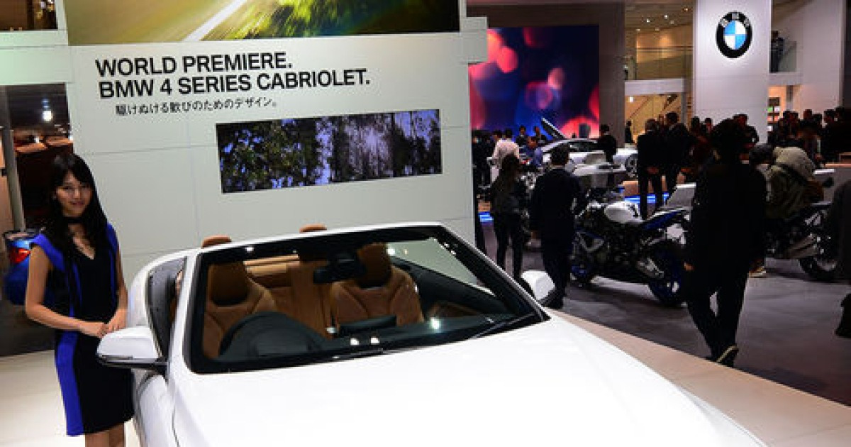 [사진]도쿄모터쇼 2013,'BMW 4 카브리올레 첫 공개'