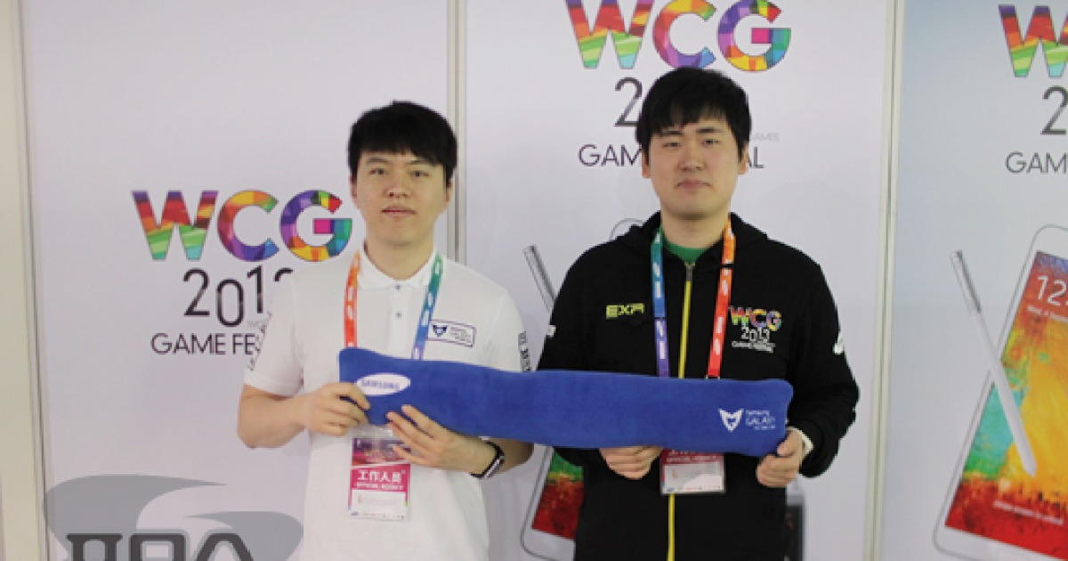 [WCG 2013]'총사령관' 송병구, 아스팔트 시리즈로 질주하다