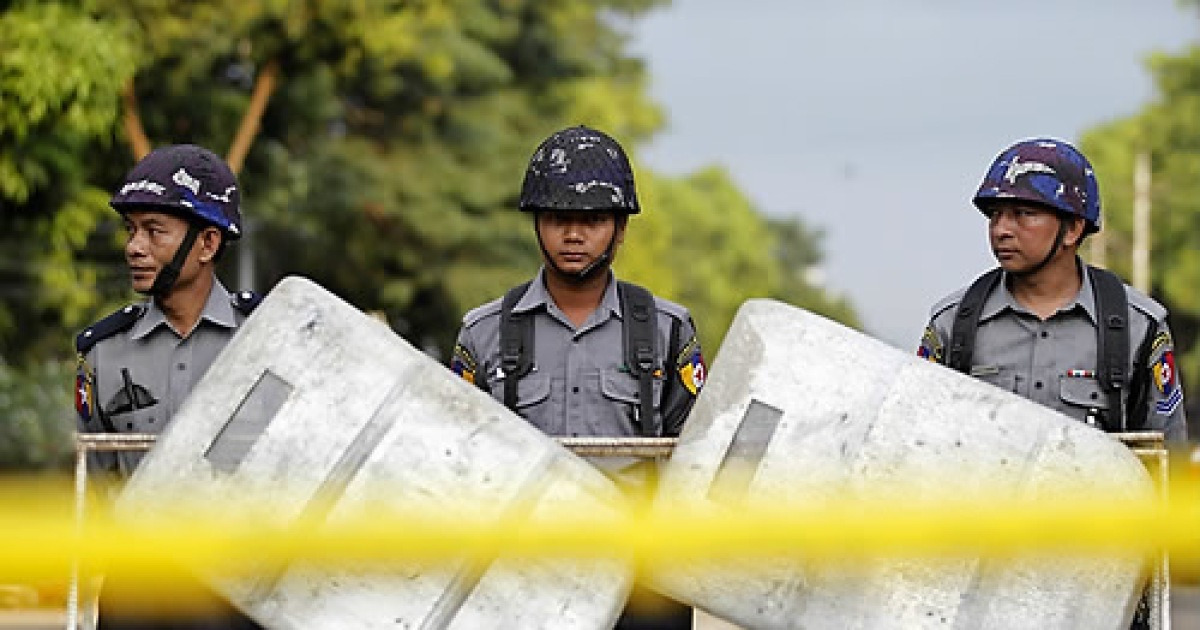 MYANMAR COPPER MINE PROTEST