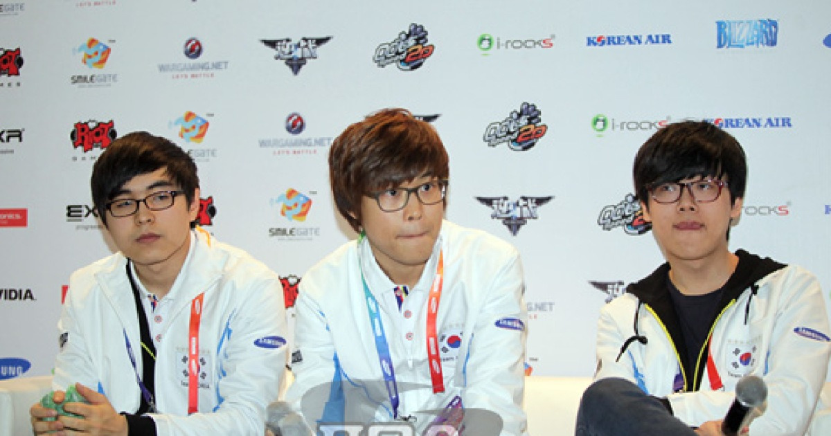 [WCG 2013]금메달 차지한 김민철, "평생토록 잊지 못할 기억이다"