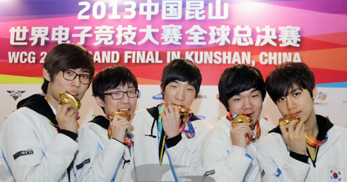 [WCG 2013]전승 우승 CJ 블레이즈, "목표 달성해 기쁘다"