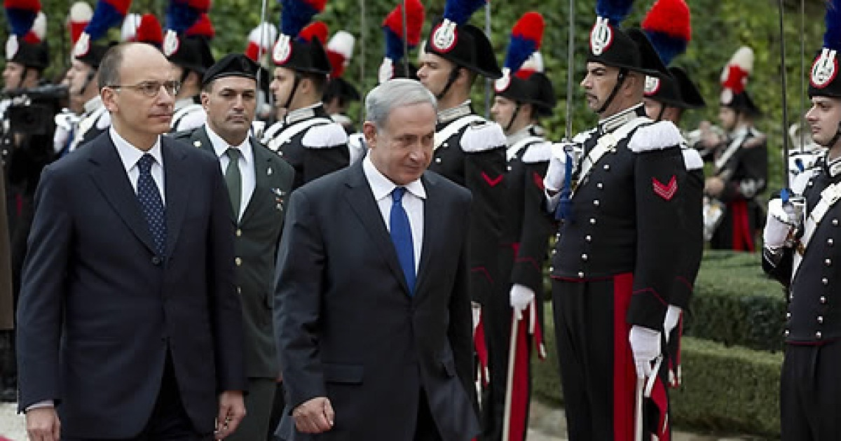 ITALY ISRAEL DIPLOMACY