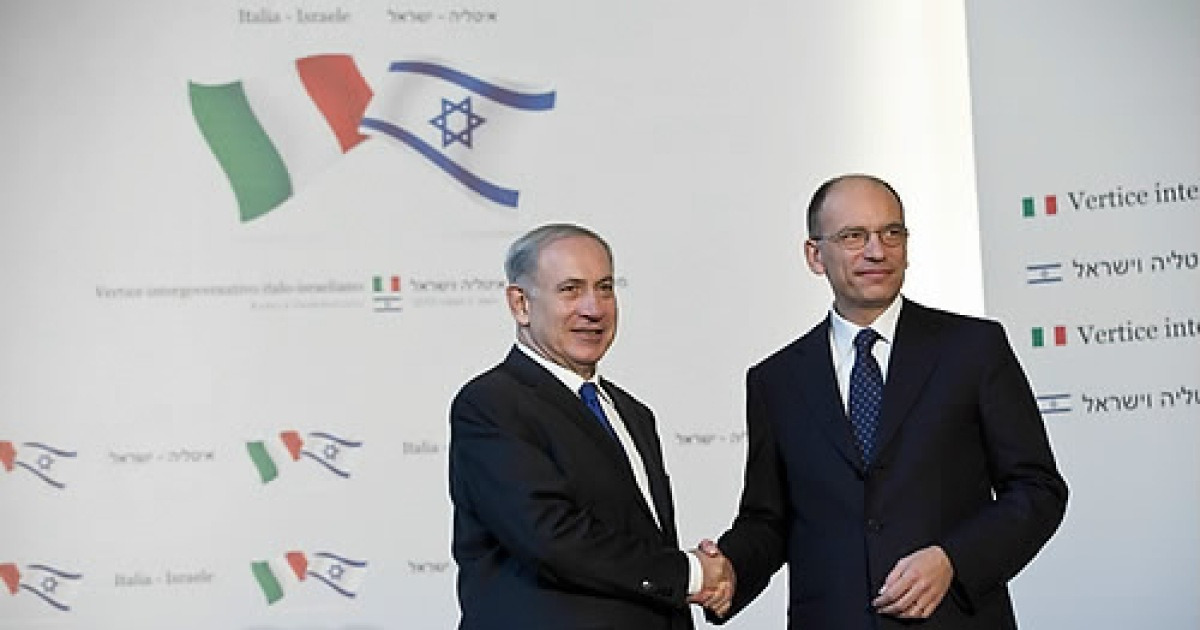 ITALY ISRAEL DIPLOMACY