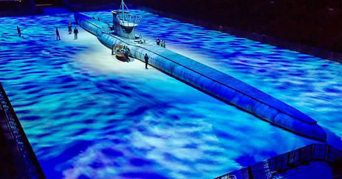 BRITAIN U BOAT STUNT