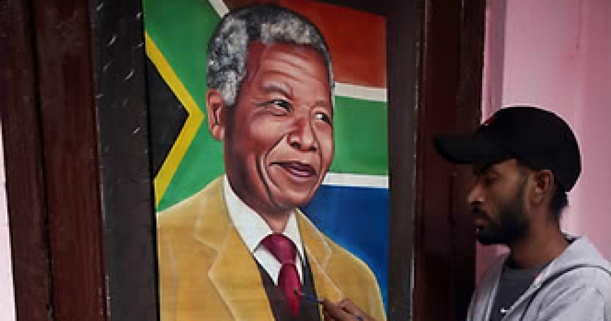 INDIA NELSON MANDELA TRIBUTE