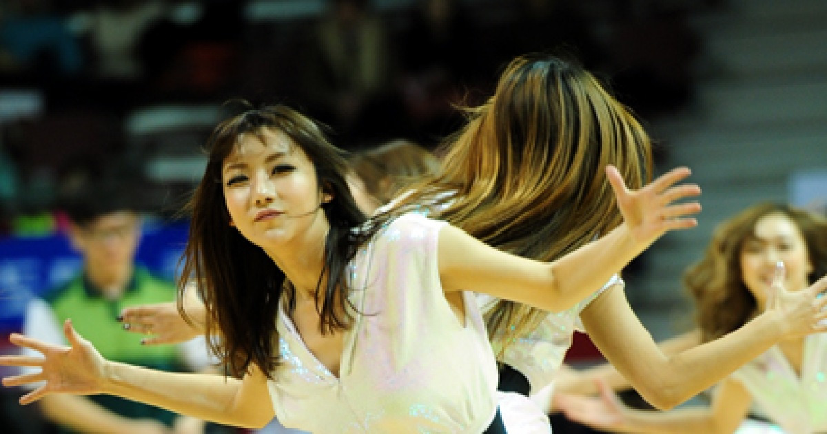 [MD포토] KGC 치어리더 '깜찍한 어흥'