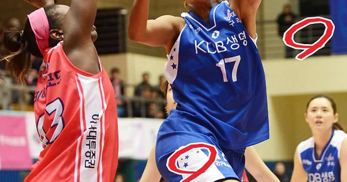 [틀린그림찾기] KDB생명 티나의 레이업슛 편 정답