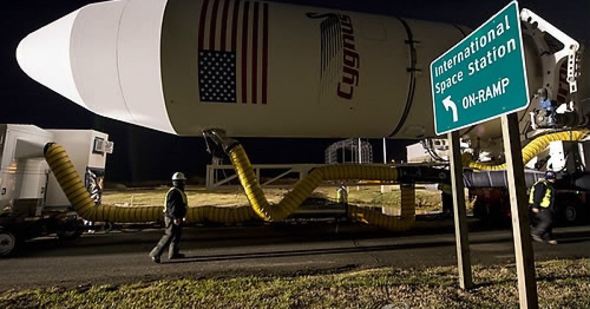 USA SCIENCE SPACE ANTARES ROCKET
