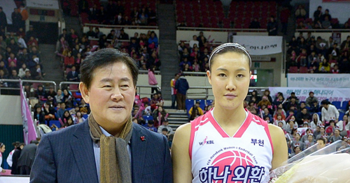 [WKBL] 김정은, '2라운드 MVP는 바로 나'