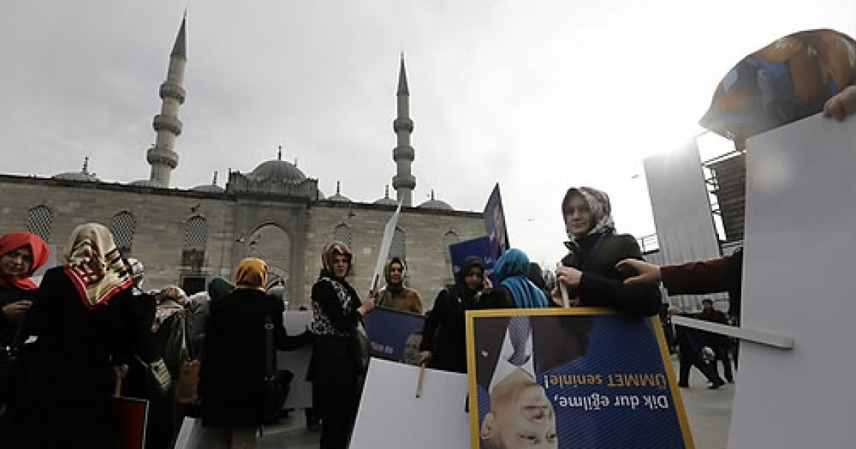 TURKEY POLITICS DEMONSTRATION