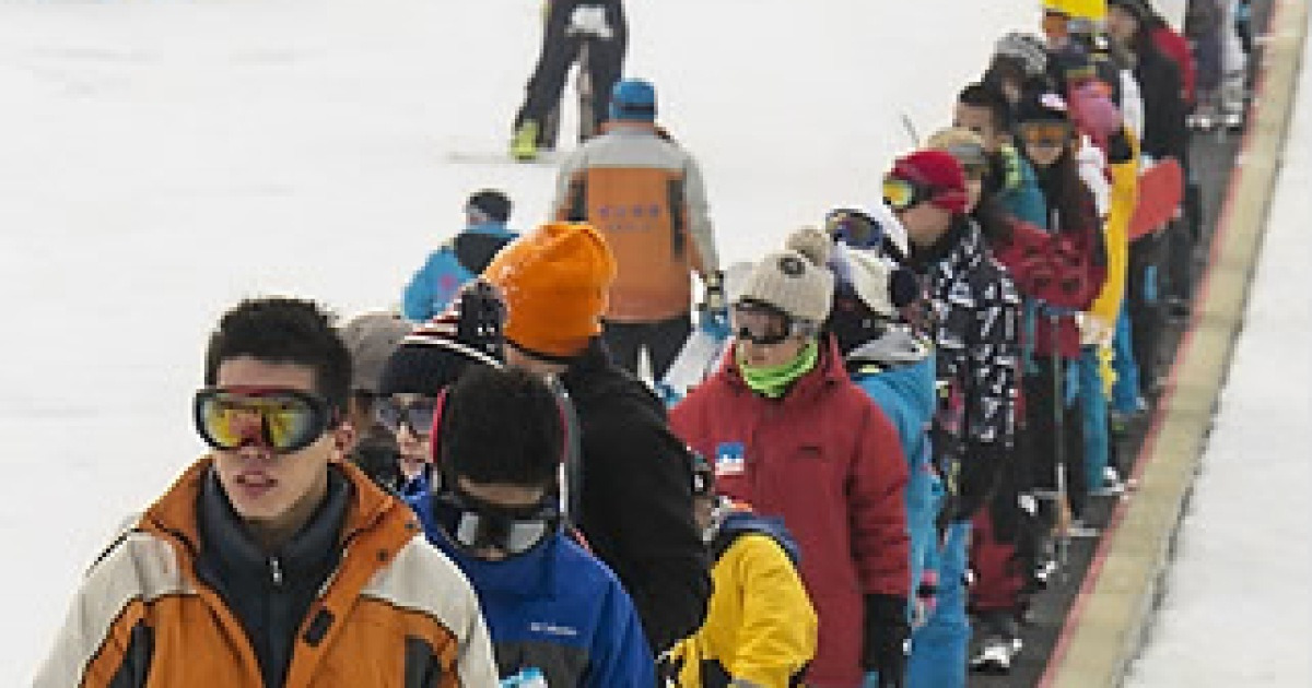CHINA ECONOMY TOURISM SKI RESORT