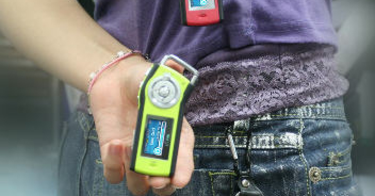 레인콤, 저렴한 스포츠형 MP3P "T10"(상보)