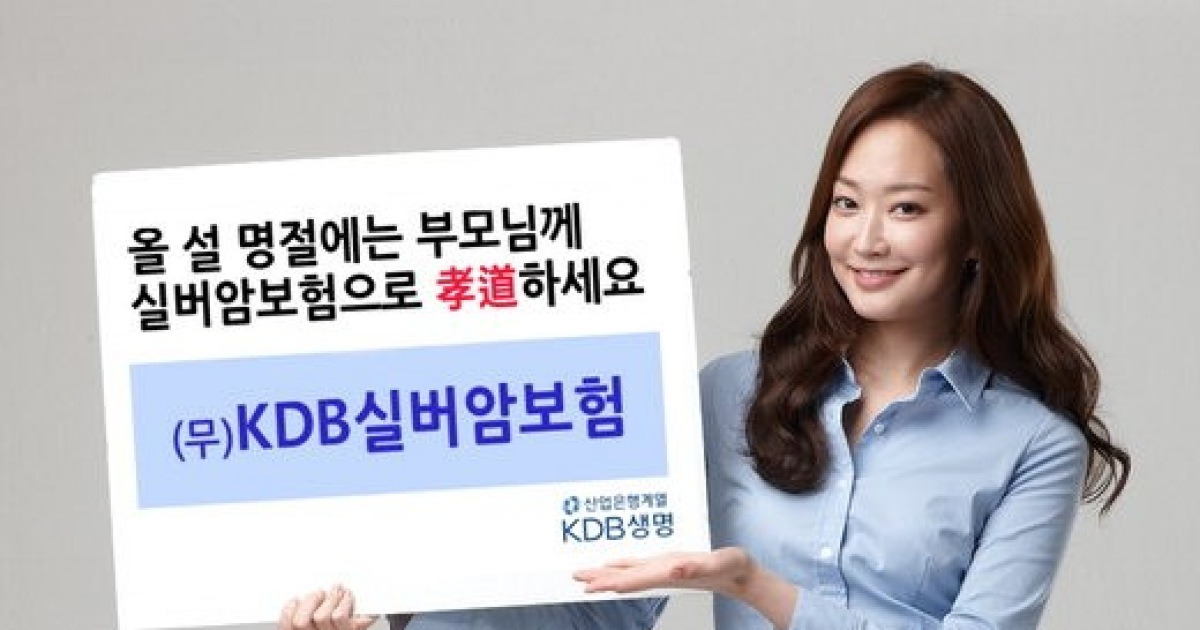 ['안심' 선물] KDB생명/(무)KDB실버암보험