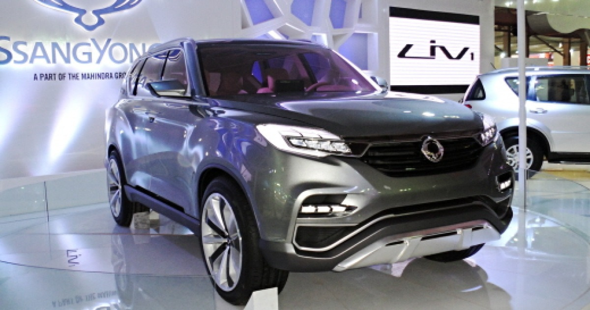 쌍용차, 델리모터쇼서 LIV-1 공개