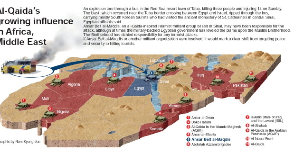 [Graphic News] Al-Qaida's growing influence in Africa, Middle East