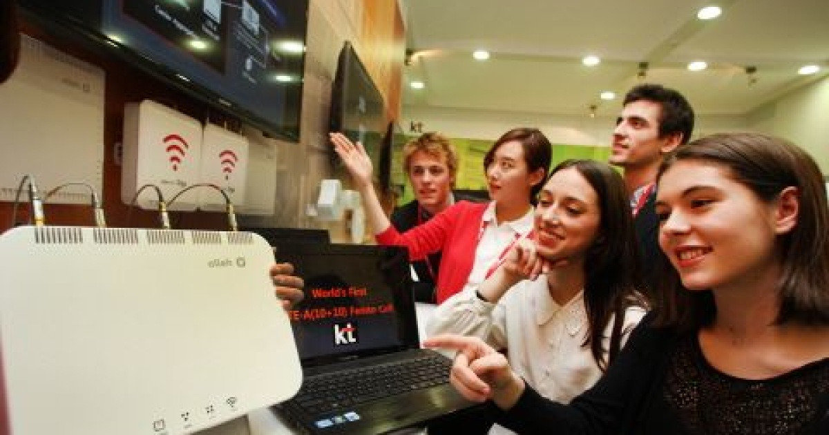 KT, MWC서 인텔과 LTE-A 펨토셀 기술 시연