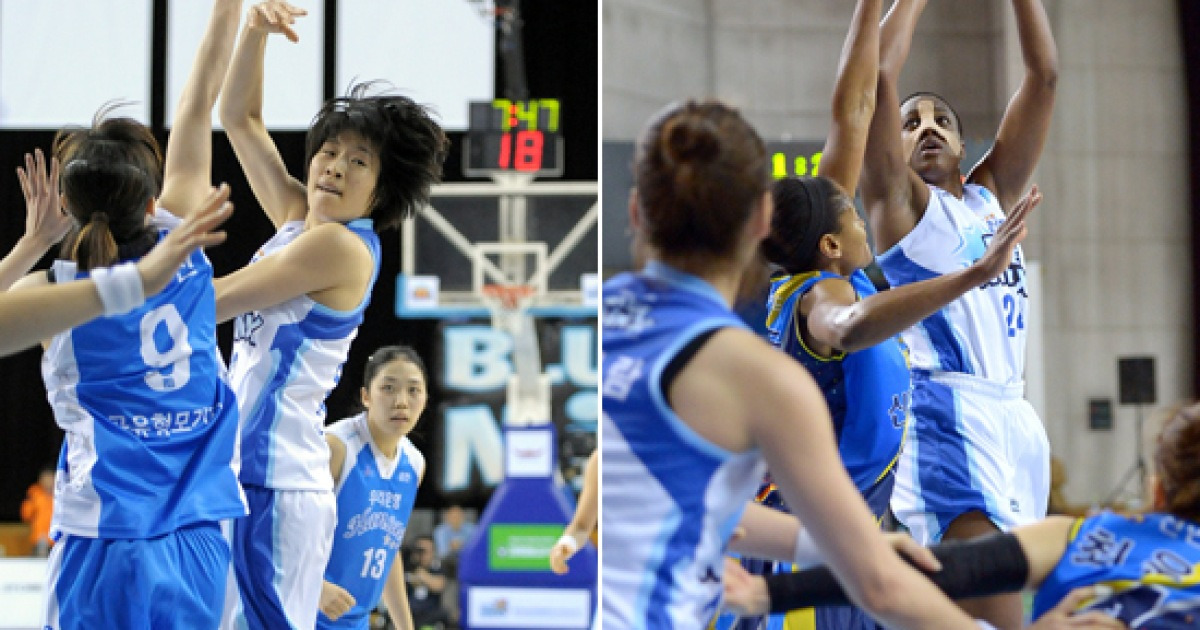 '최고의 한 컷' WKBL, 6라운드 포토제닉상 투표 시작
