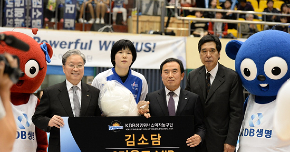 [WKBL] 정규리그 6라운드 MIP, KDB생명 김소담
