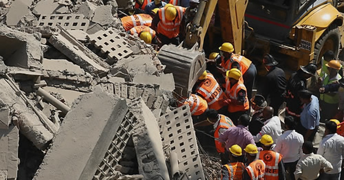 INDIA BUILDING COLLAPSE