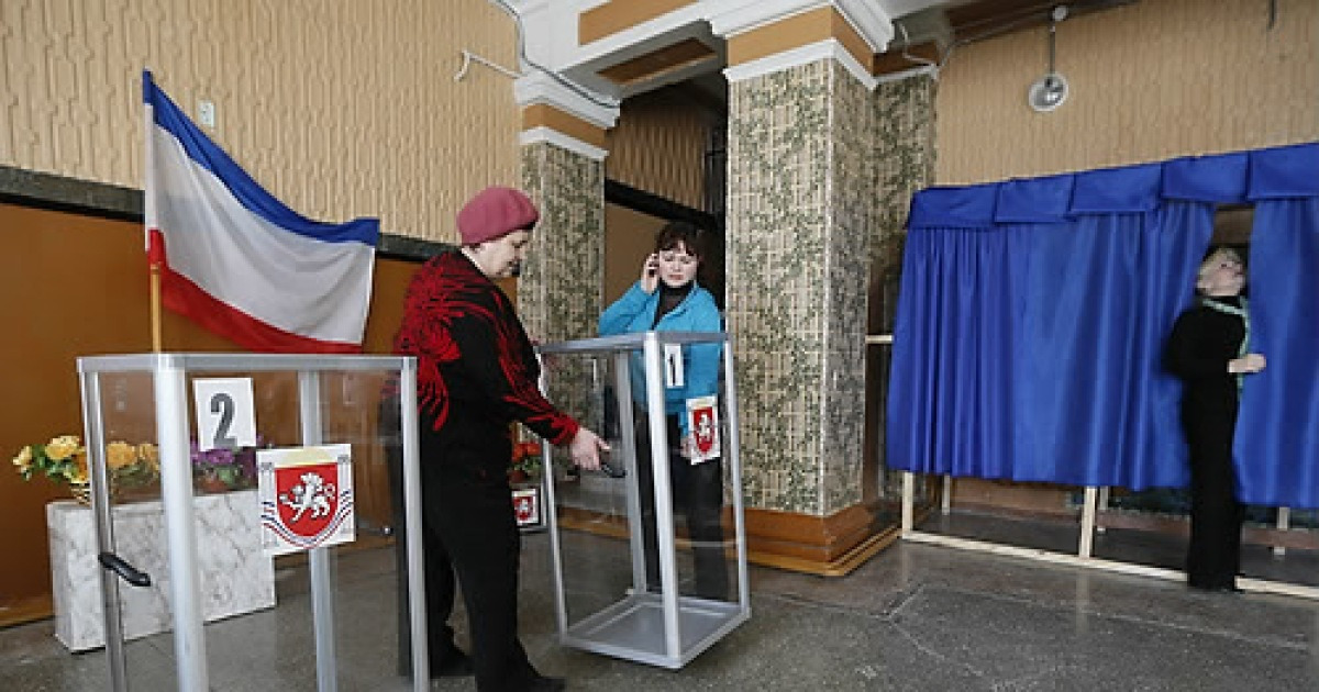 UKRAINE CRISIS CRIMEA REFERENDUM