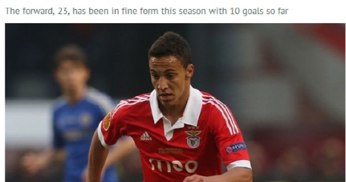 리버풀, 벌써 UCL 대비? 벤피카 FW 호드리고 눈독