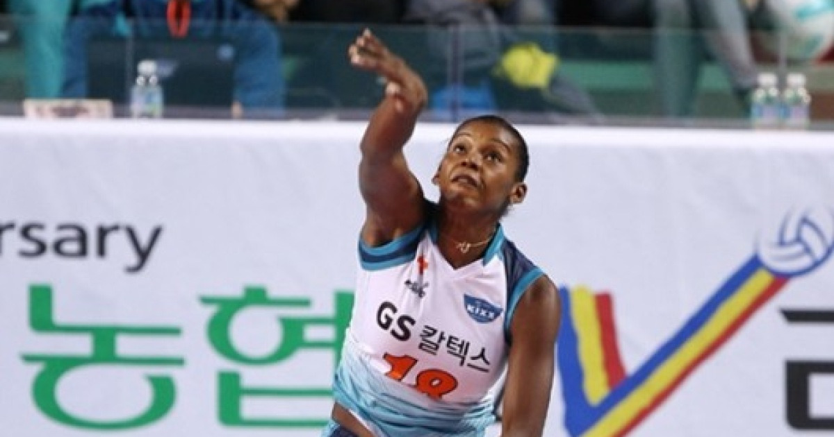 '베띠 34점' GS칼텍스, KGC인삼공사 꺾고 PO 기선제압