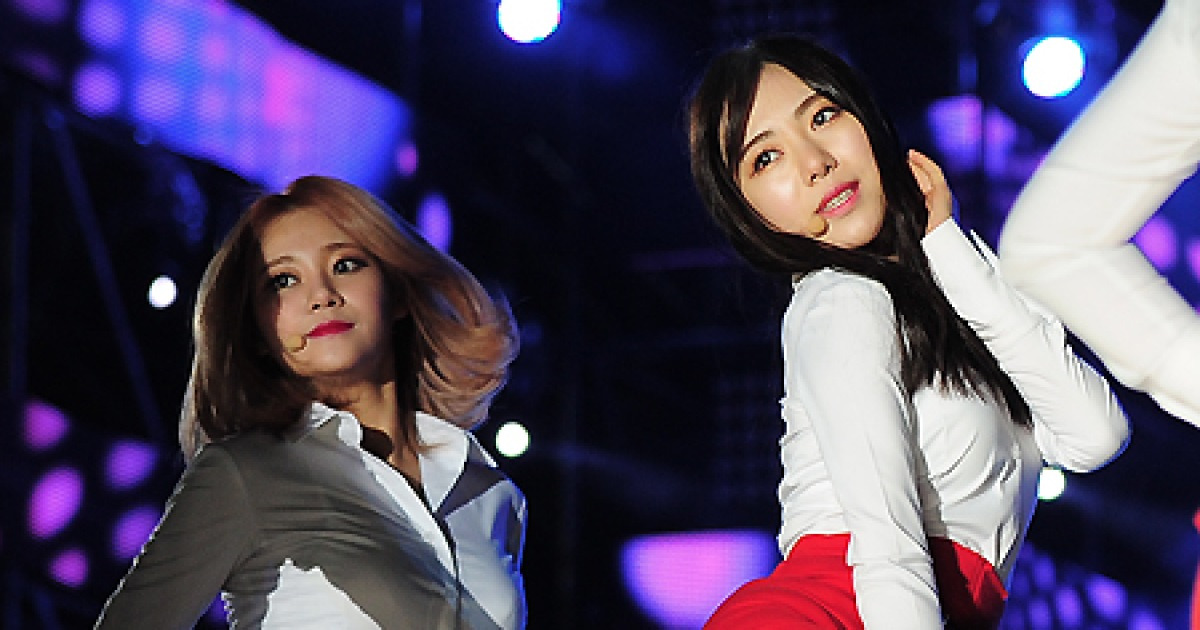 [MD포토] AOA 민아 '하이힐을 뽐내며'