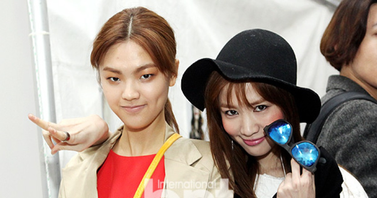 [bnt포토] 백지원-진아름 '우리 좀 깜찍하죠~?' (백스테이지)