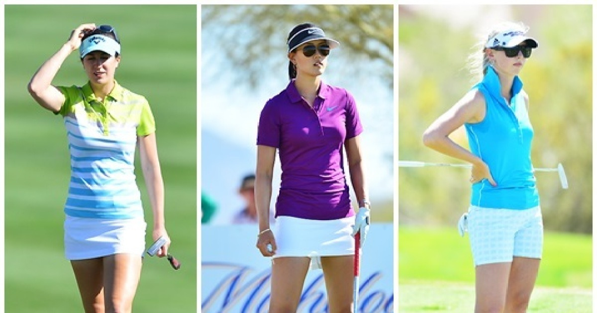 [사진으로 보는 LPGA]산드라 갈-미셸 위-제시카 코르다 'LPGA 대표미녀 3인방'(JTBC 파운더스컵)